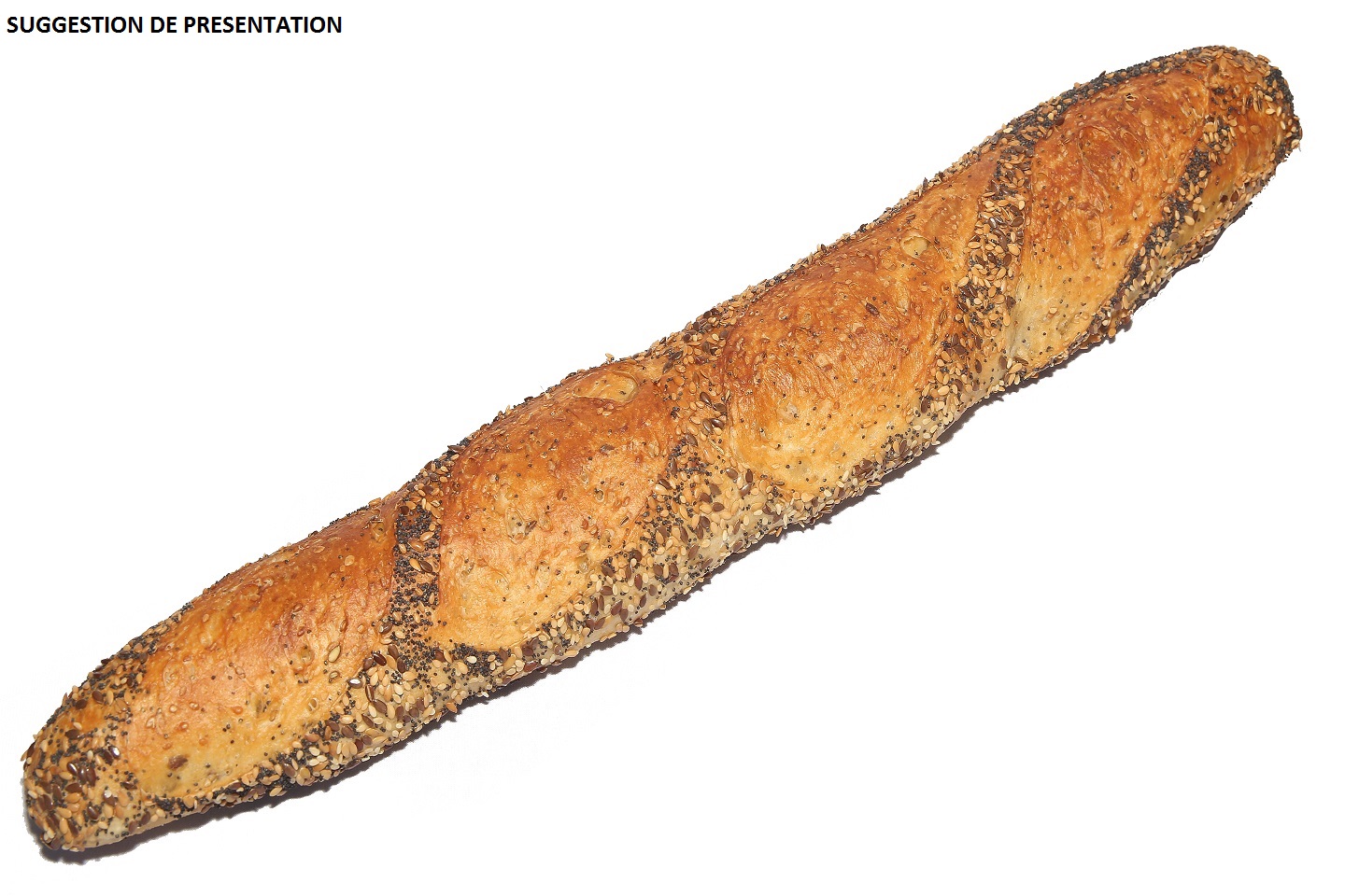 BAGUETTE RUSTIQUE GRAINE 330GX28 PRET A POUSSER - Boulangerie Yong